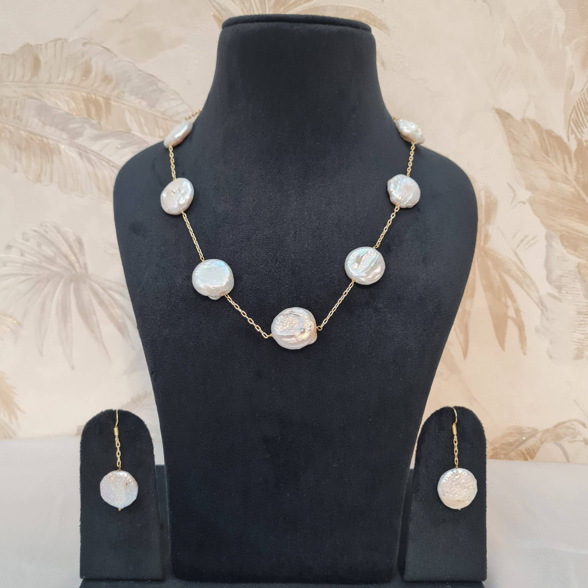 Simple Pearl Necklace Sets — Buy Online | Pure Pearls